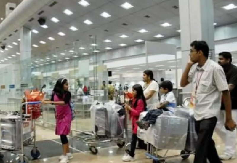 Trivandrum Airport in boarding iulaanu kurun huttaalanee